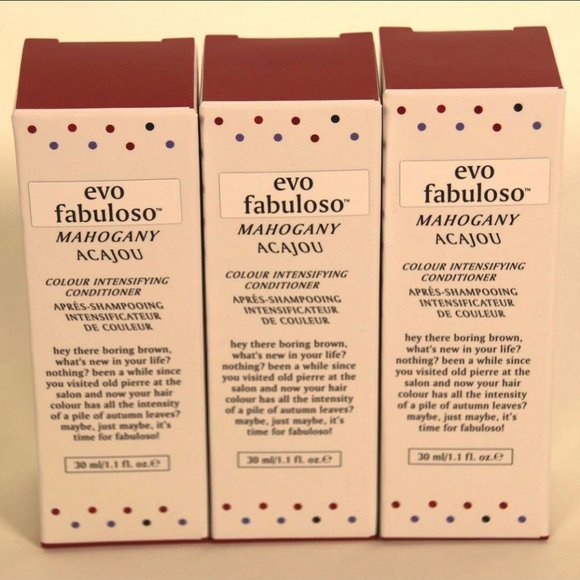 FABULOSO | Hair | 3 Fabuloso Color Intensifying Conditioner Mahogany ...